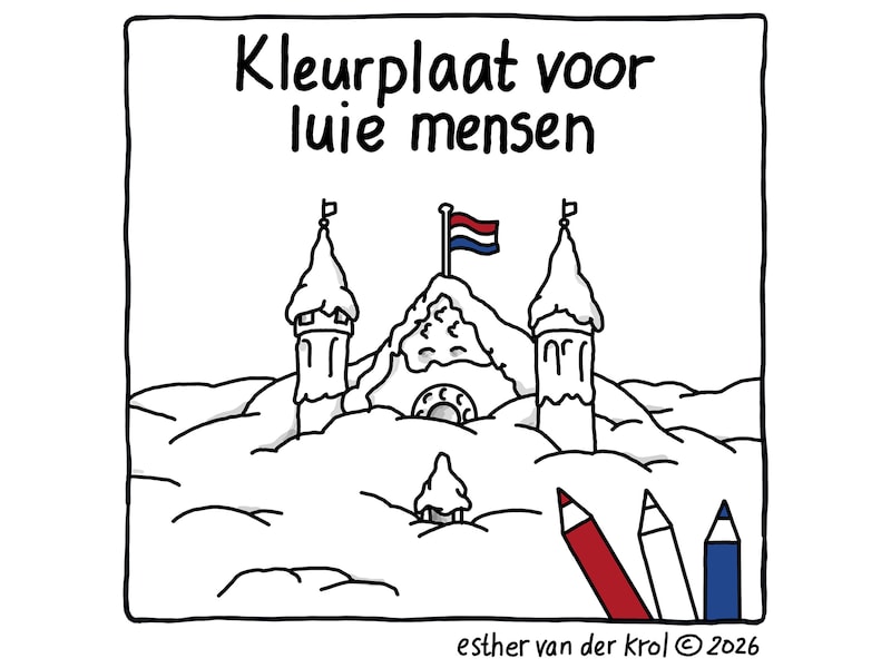 ‘Voor wie het in dit winterse weer lekker rustig aan wil doen: een ...