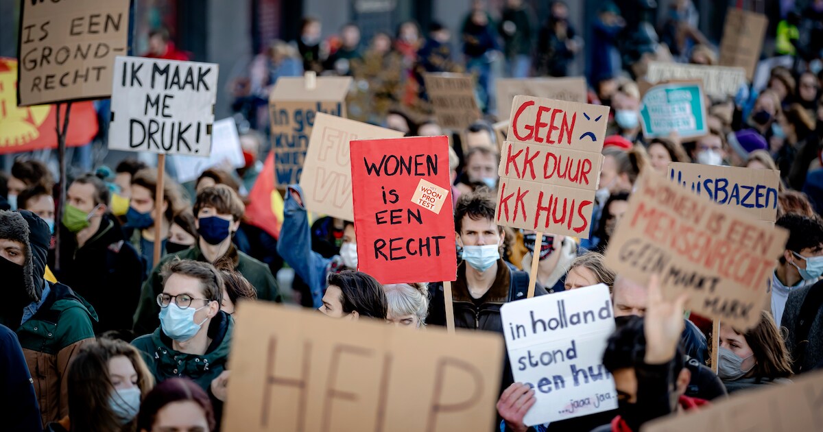 ‘Sociale huursector moet gered worden’, dus gaat Utrechtse protestgroep ...