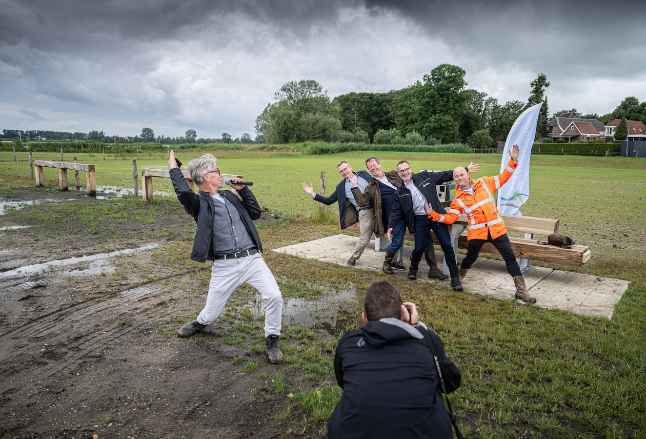 Straks loopt hier 9 hectare land vaker onder water, en dat is goed ...