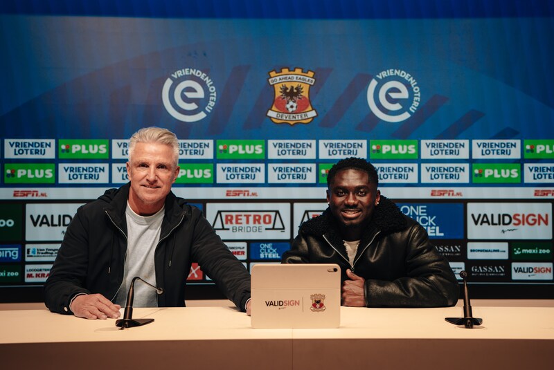 Ofosu Boakye tekent nieuw contract bij Go Ahead Eagles: ‘Geweldig om ...