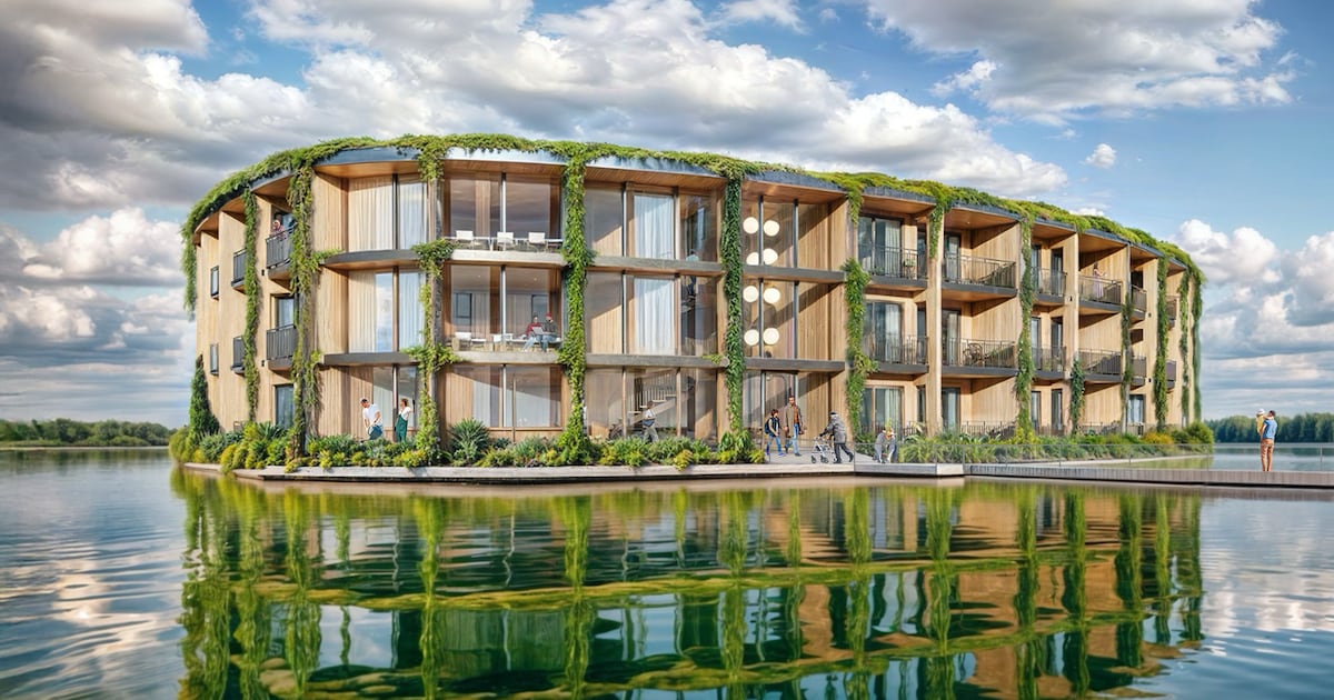 Veertig drijvende appartementen liggen al klaar, maar niemand weet waar ...