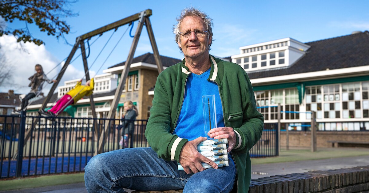 Laatbloeier Koos Meinderts vond het altijd prima toeven in de schaduw ...