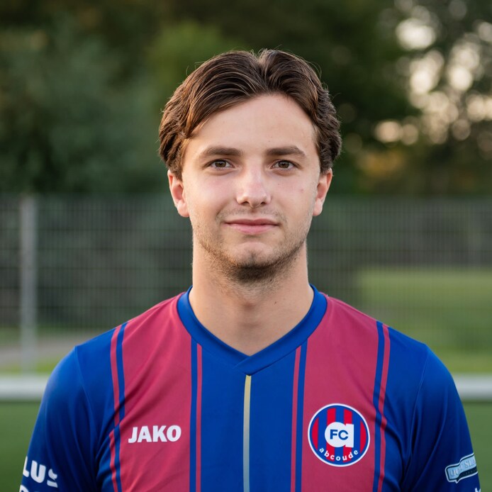 David Goudkamp (FC Abcoude) kiest voor voetbalsfeer op zondag ...