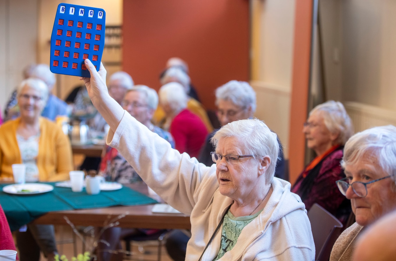 Bingo hoogtepunt van Wageningse Dag van de Ouderen | Foto | AD.nl