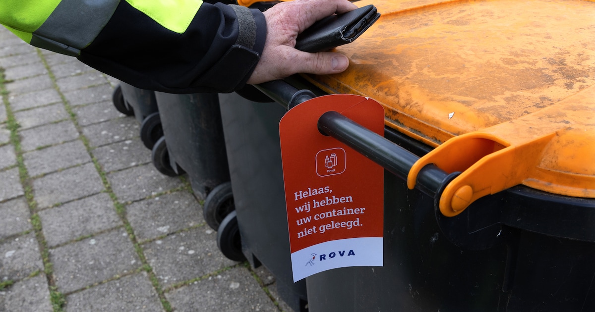 Gooi je wel eens gft of ander afval in plasticbak? In Woudenberg laat ...