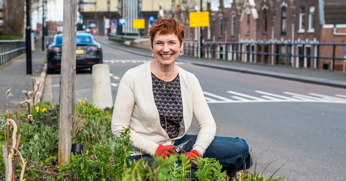 Ageeth raadt het iedereen aan om te tuinieren: ‘De fruitbomen lachen ...