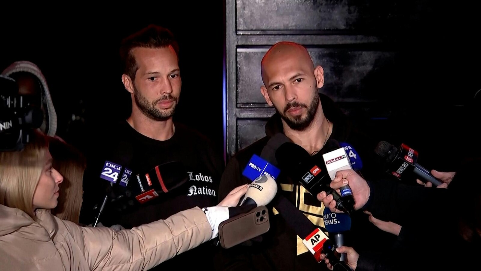 KIJK | Andrew Tate in Roemenië: Onschuldige mannen lopen nergens voor ...