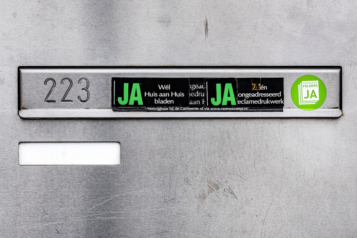 Gemeente Delft introduceert Ja-Ja-sticker voor reclamedrukwerk vanaf 1 ...