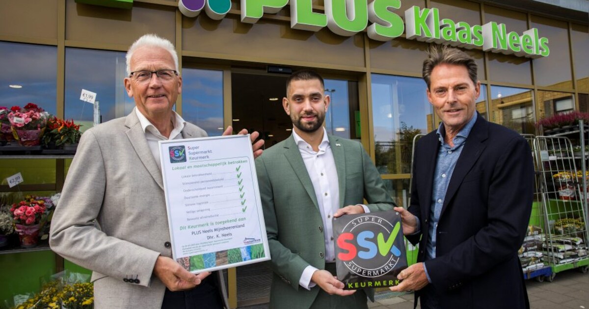 Plus Neels in Mijnsheerenland ontvangt Super Supermarkt Keurmerk ...