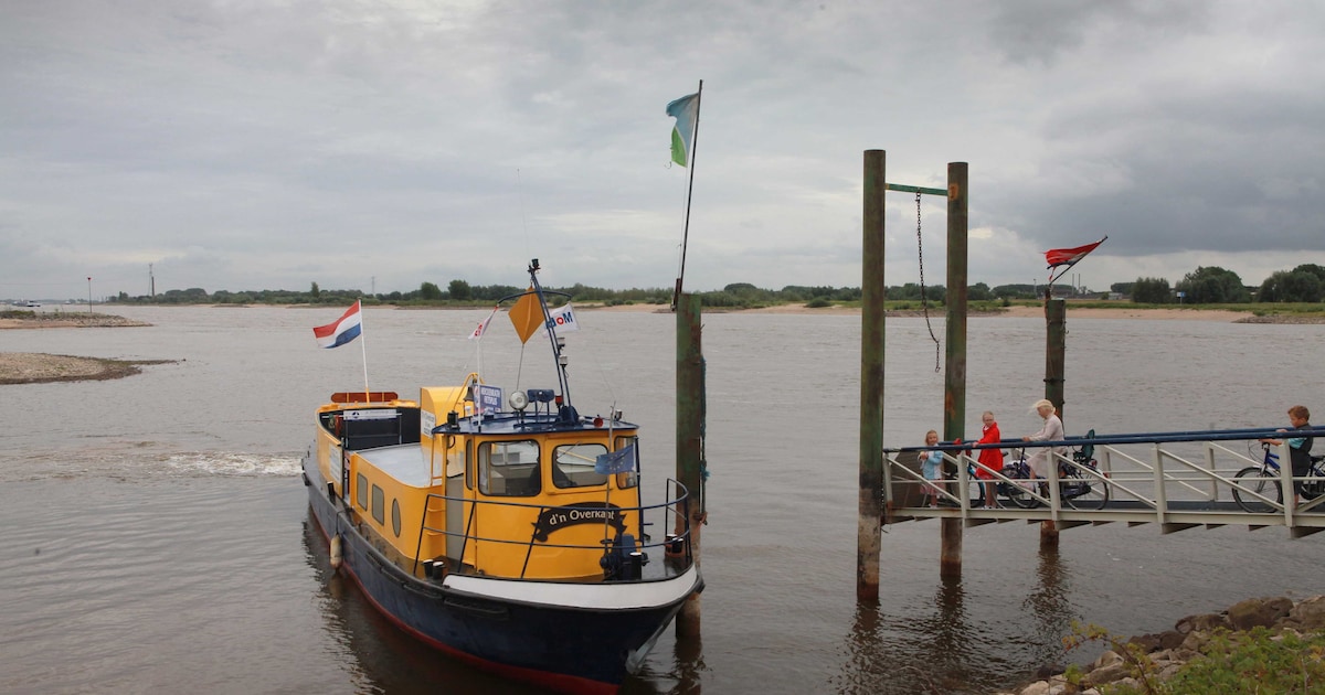 Hoogseizoen begint: pontjes rivierengebied varen weer dagelijks | Regio ...