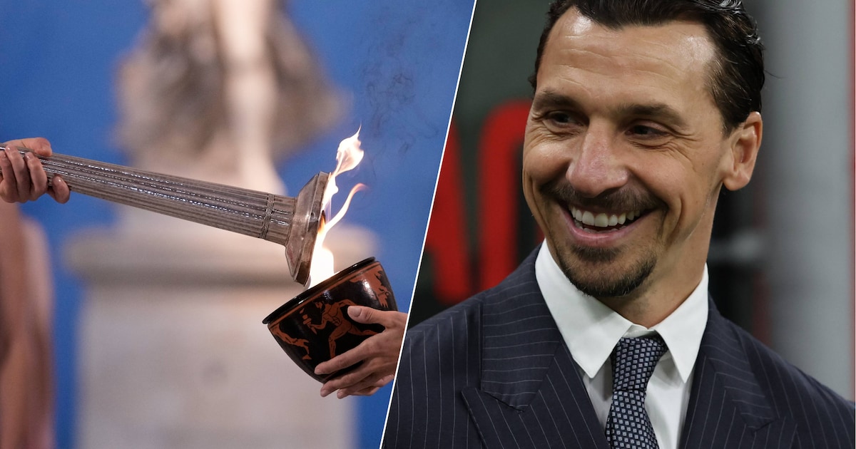 Olympische vlam gaat op weg naar San Siro: Zlatan Ibrahimovic één van ...