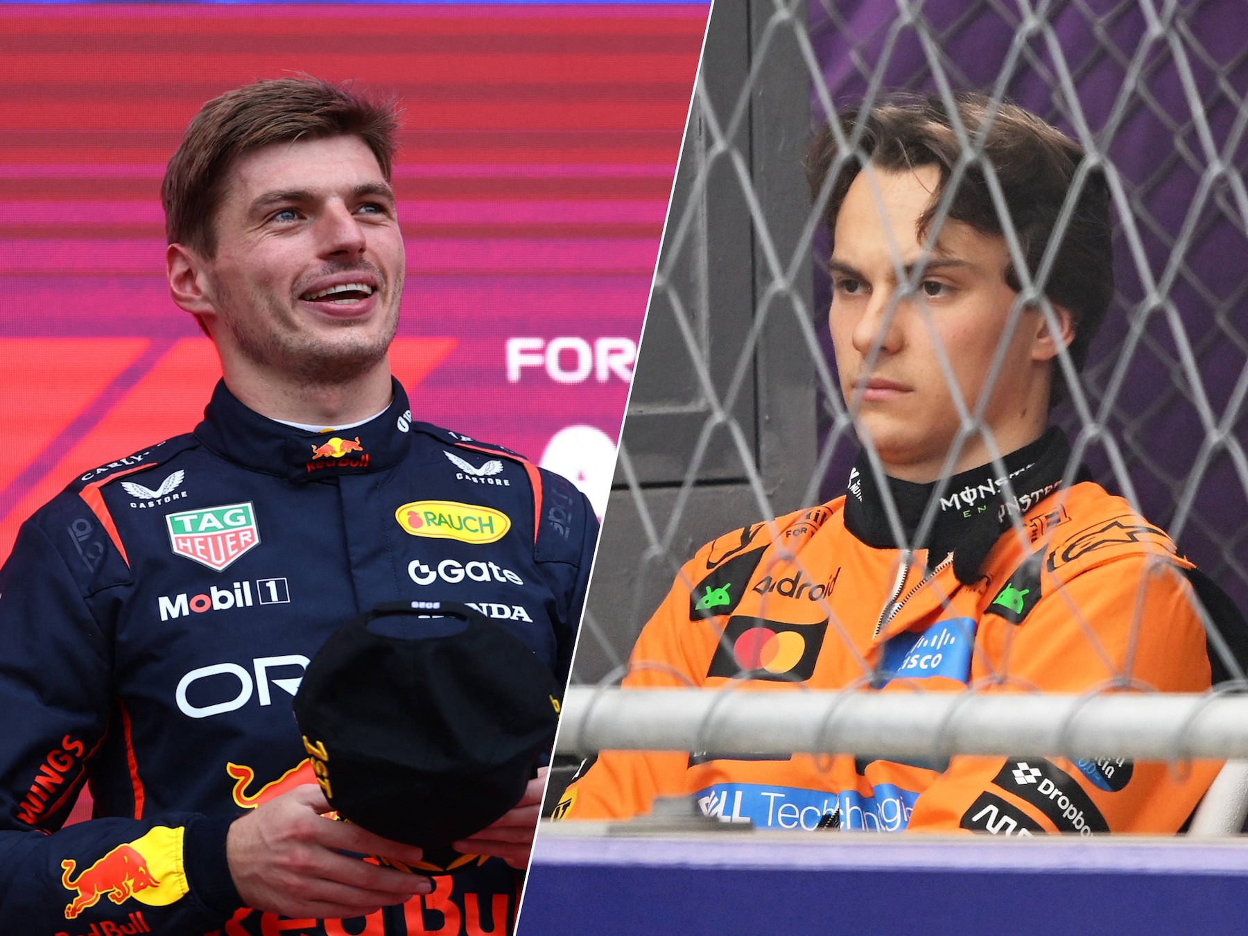 Max Verstappen tweede achter Russell in race met krankzinnig slot door ...