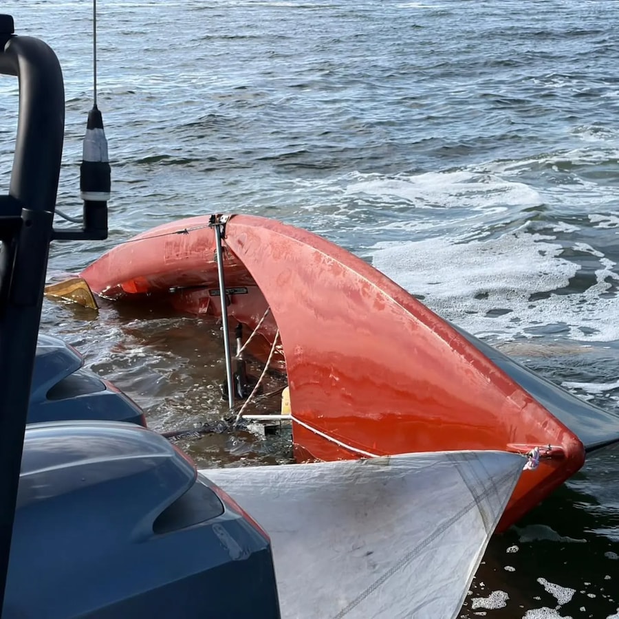 Twee drenkelingen nadat zeilboot kapseist op het Grevelingenmeer | Foto ...