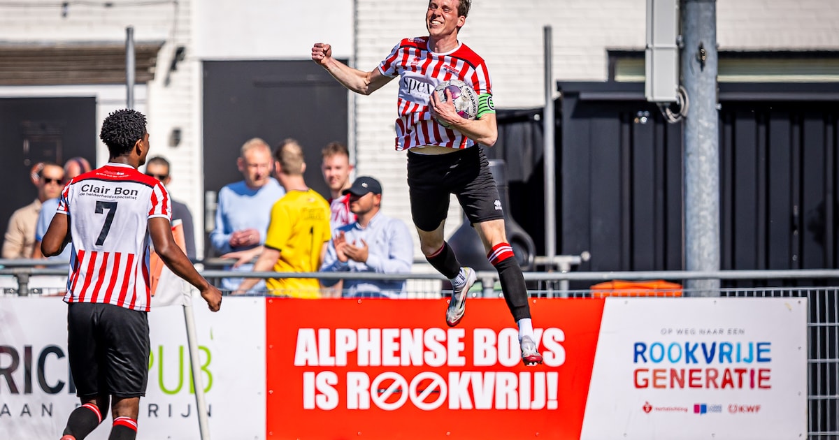 Alphense Boys pakt door wereldgoal van Bavelaar de winst in ouverture: ‘Ontlading was groot ...