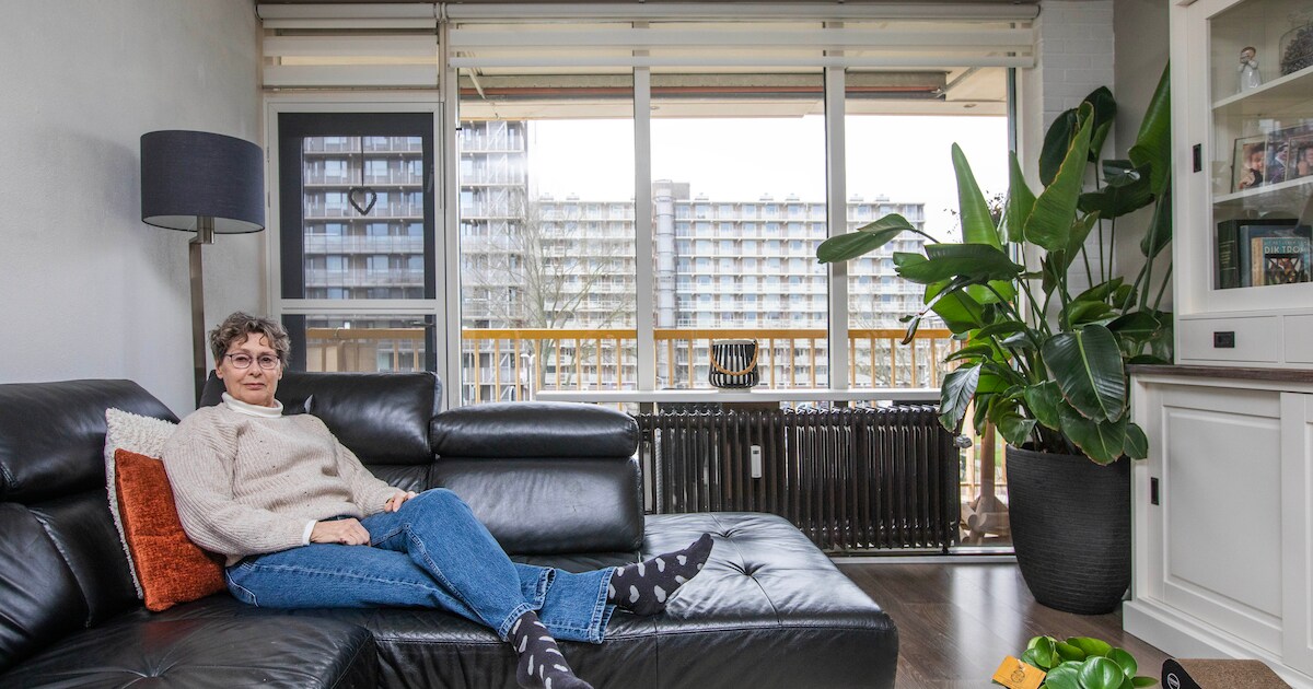 Deze flat in Palenstein lijkt tegen de vlakte te gaan: ‘Het gebouw is ...