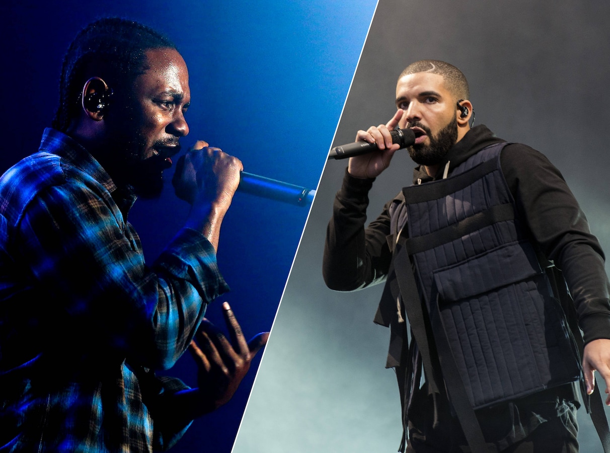 Twee grootste rappers ter wereld vechten ruzie voor het oog van de ...