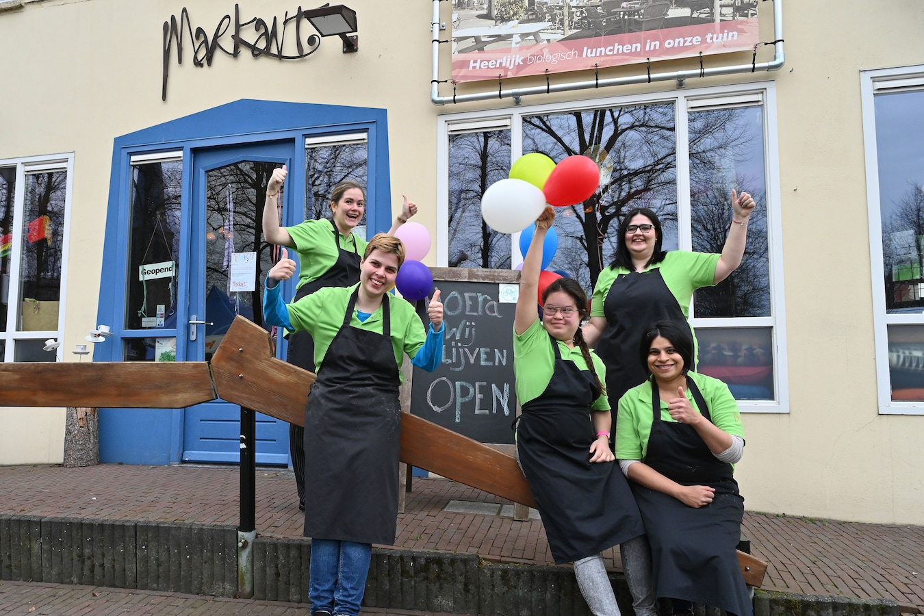 Sluiting van de baan, lunchroom Markant blijft soep en broodjes ...