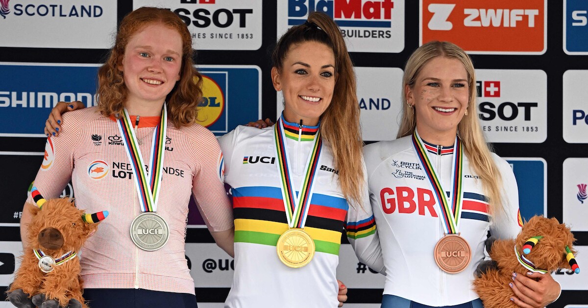 Puck Pieterse moet op WK genoegen nemen met zilver na spannende ...