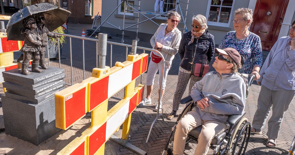 Dit kunstwerk verdeelde de meningen, maar staat er nu wel | Gennep | AD.nl