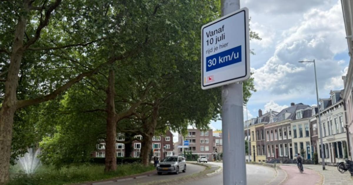 Nieuwe 30-kilometerborden verschijnen in Utrecht: dit zijn de ...