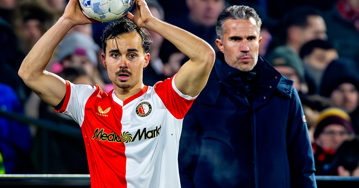 Mats Deijl geniet van vuurdoop bij Feyenoord: ‘Ik zwaaide wel naar mijn ...