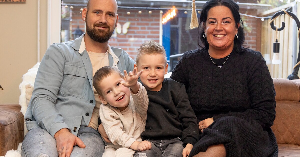 Op de mri-scan was te zien dat één hersenhelft van Noah (3) helemaal ...