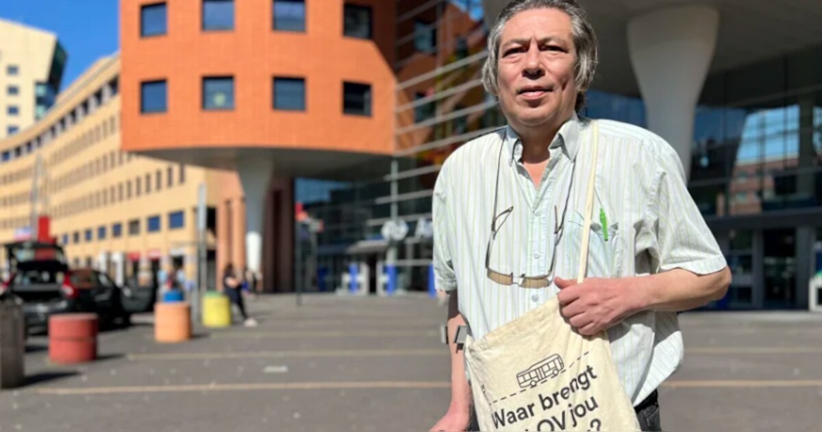 Aldo (1956 – 2024) sprong altijd in de bres voor een beter openbaar ...