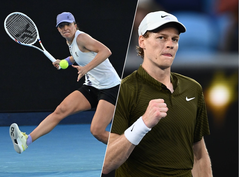 LIVE Australian Open | Swiatek en Sinner probleemloos door, Lorenzo ...