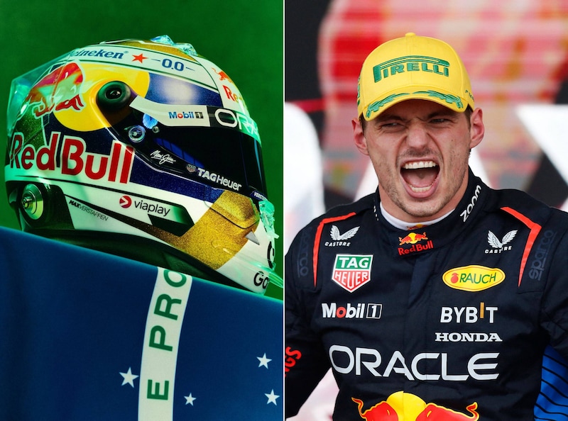 Max Verstappen eert Brazilië met speciale helm en blikt terug op ...