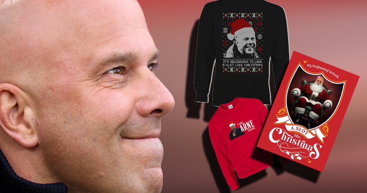 Fans Liverpool gaan op weg naar kerst los op Arne Slot: ‘It’s beginning ...
