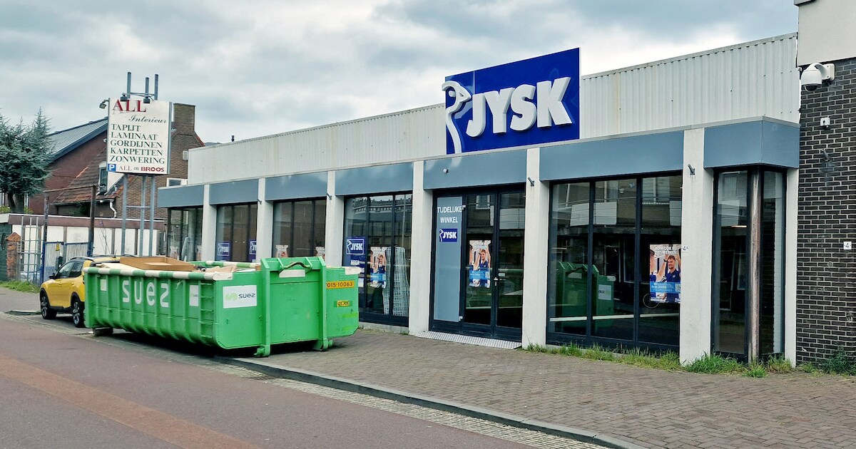 JYSK keert na verwoestende brand terug in Delft, hetzij tijdelijk een ...