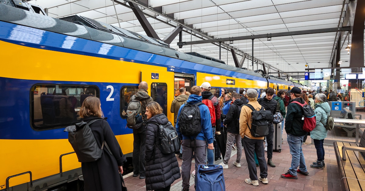 Veel minder treinen tussen Amsterdam en Rotterdam door defecte trein ...