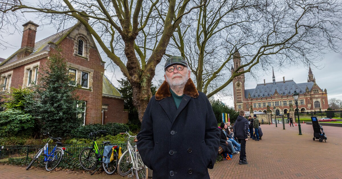 Wonen naast het Vredespaleis met een echt vliegtuig als zeepkist ...