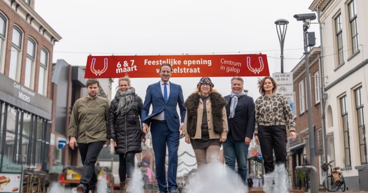 Herinrichting centrum Wolvega afgerond: feestweekend met band en ...