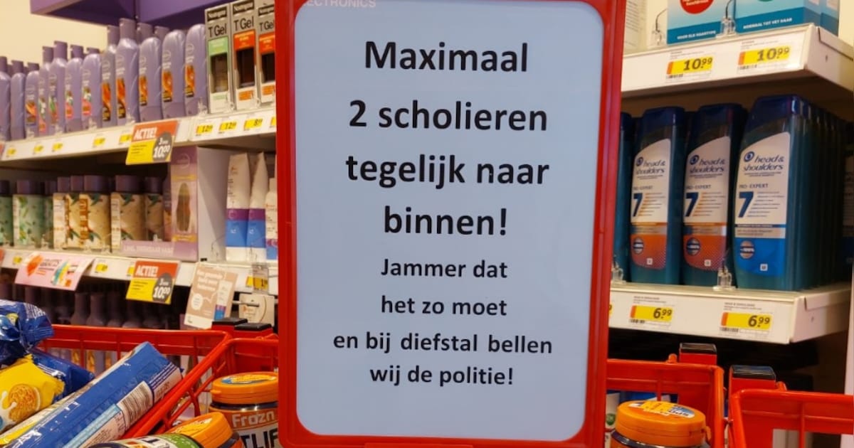 Kruidvat neemt maatregelen om winkeldiefstal door jongeren aan te ...