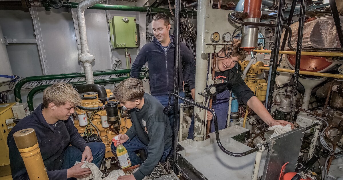 Kevin (25) is sinds zijn negende al verknocht aan dit schip: ‘Ik heb ...