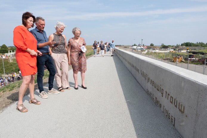 Bijzondere tekst als kroon op dijk van Hansweert: ‘Opa zou hebben ...