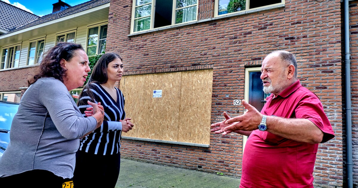 Alerte buren redden twee kleine kinderen uit brandend huis: ‘Moeder ...