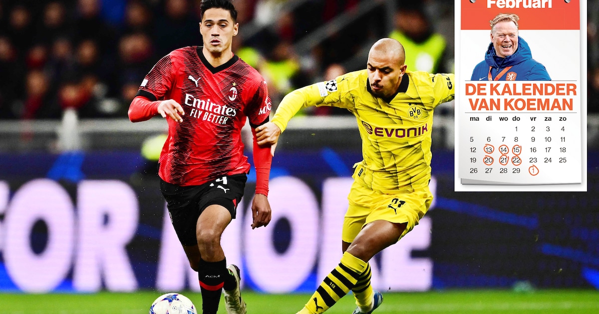 Ronald Koeman kan deze maand volop scouten in Champions League, die ...