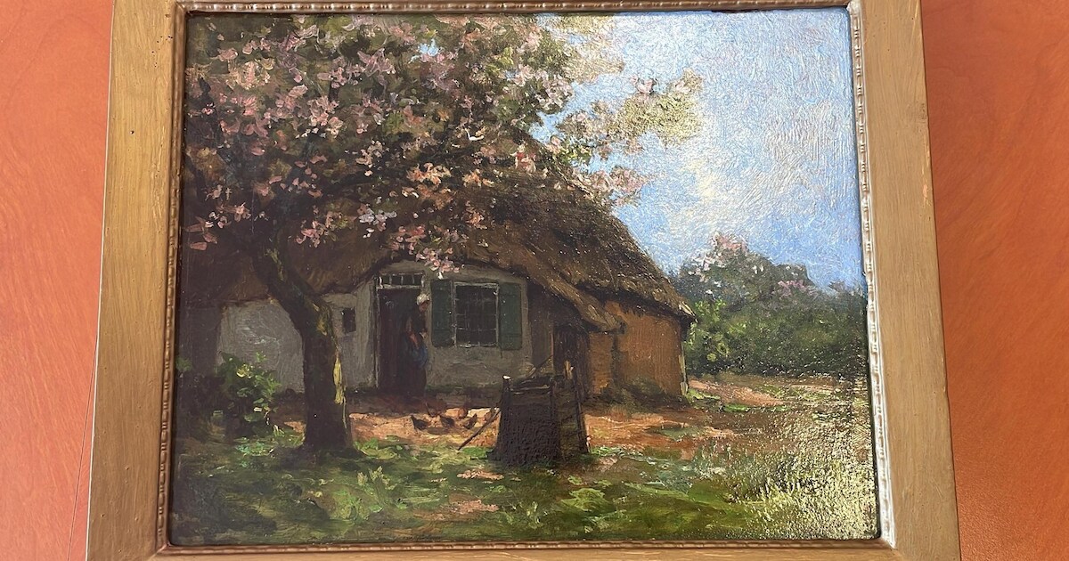 Gemeente Bladel ontvangt schilderij van Jozef Gindra | Bladel | AD.nl