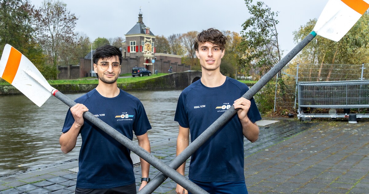 Amir en Paul roeien non-stop bijna 5000 kilometer over de oceaan: ‘Het ...