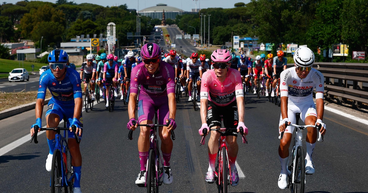 Klassementen Giro d’Italia 2026 | Debuterende Vingegaard neemt roze ...