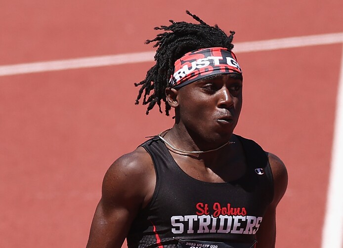 Wie is Christian Miller, de sprintsensatie (17) die als jongste ooit ...