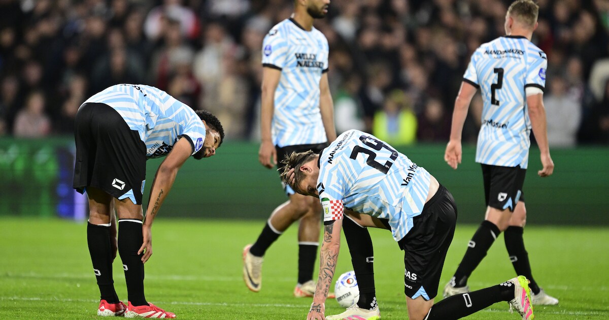 RKC krijgt zware klap te verwerken in De Kuip en stevent af op ...