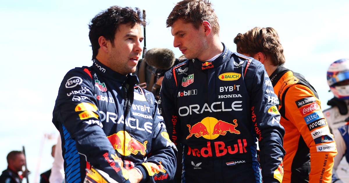Sergio Pérez blijft (voorlopig) teamgenoot Max Verstappen bij Red Bull: ‘Situatie doet ons pijn ...