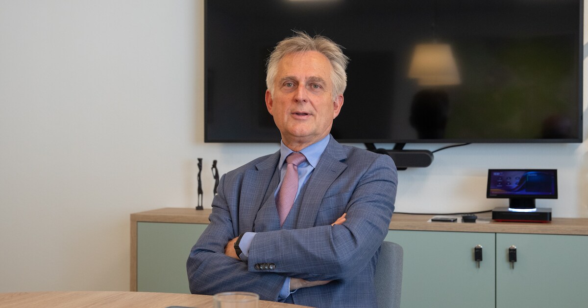 Burgemeester Rob Metz van Soest wil graag nog een paar jaar aanblijven ...