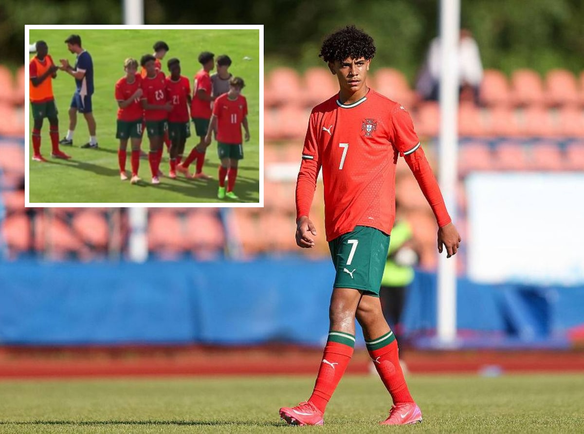 Steeds meer zo vader, zo zoon: Cristiano Ronaldo Junior maakt paar ...