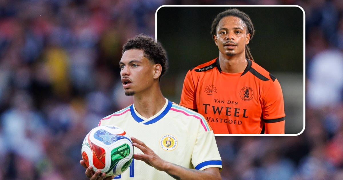 Tyrone Fonville trots op zijn broertje Deveron die met Curaçao op WK ...