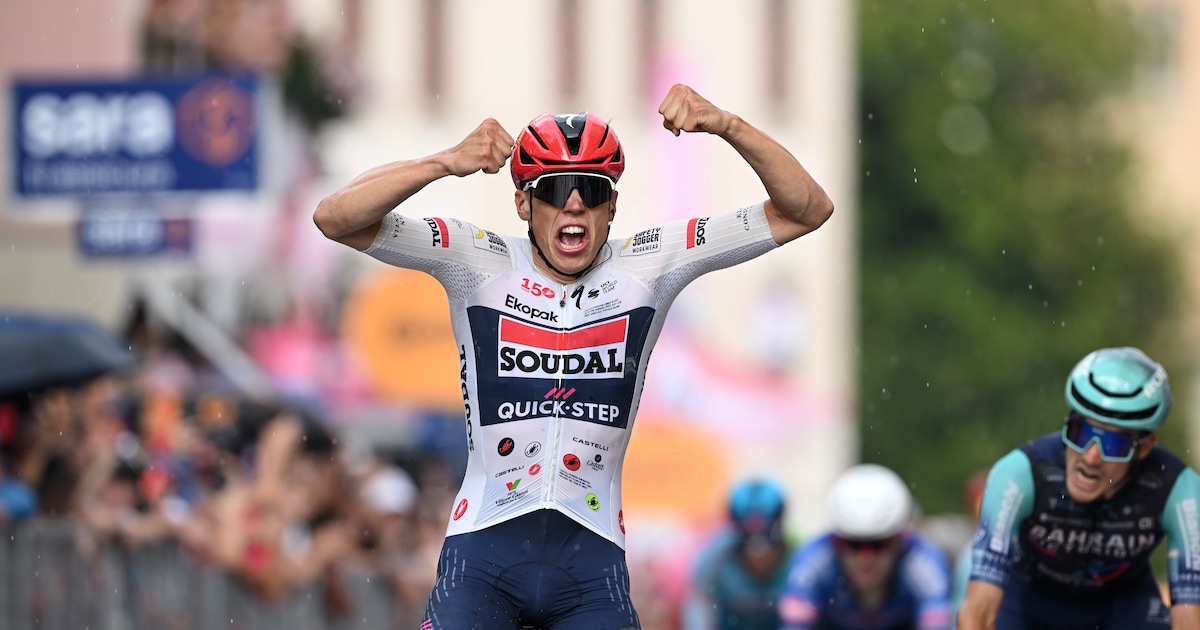 Hattrick voor Paul Magnier: Franse sprinter laat zich niet afschrikken ...