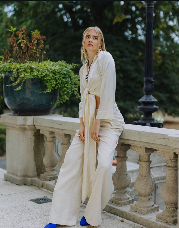 Magali (21) liep op de catwalk in Milaan en New York, maar het liefst ...